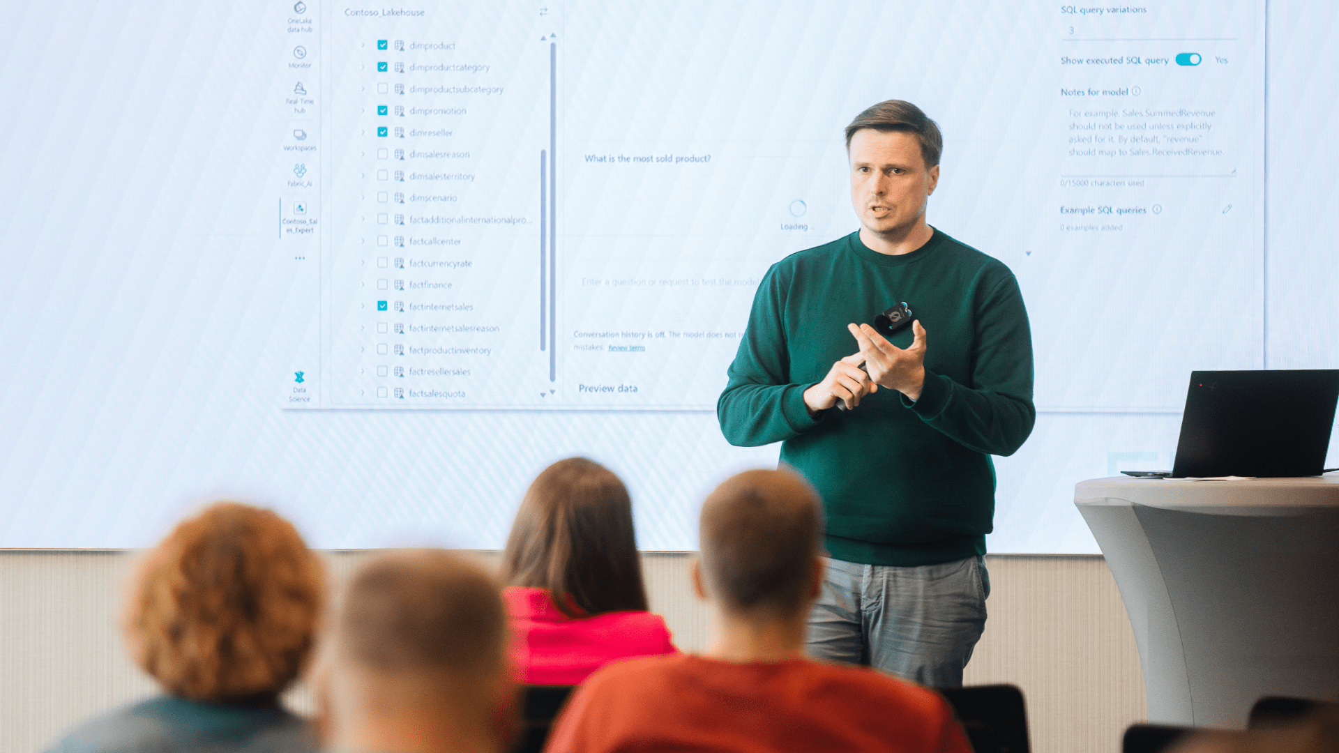 Vadības analītika ar Power BI, Microsoft Fabric un MI | ELVA